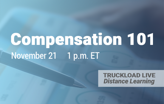 Compensation 101 - Truckload Carriers Association