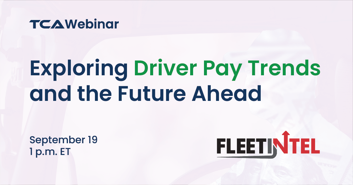 Exploring Driver Pay Trends and the Future Ahead - Truckload Carriers ...