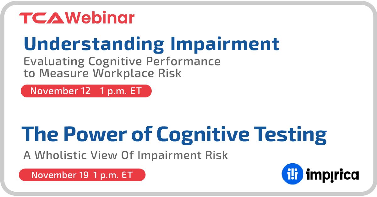 The Power of Cognitive Testing: A Wholistic View of Impairment Risk ...