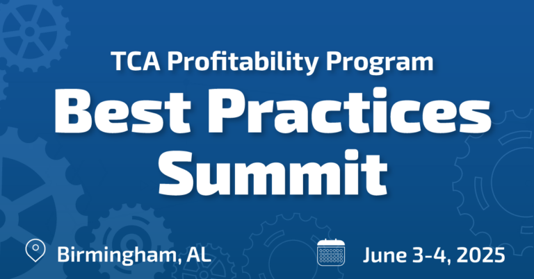 TCA Profitability Program Best Practices Summit - Truckload Carriers ...