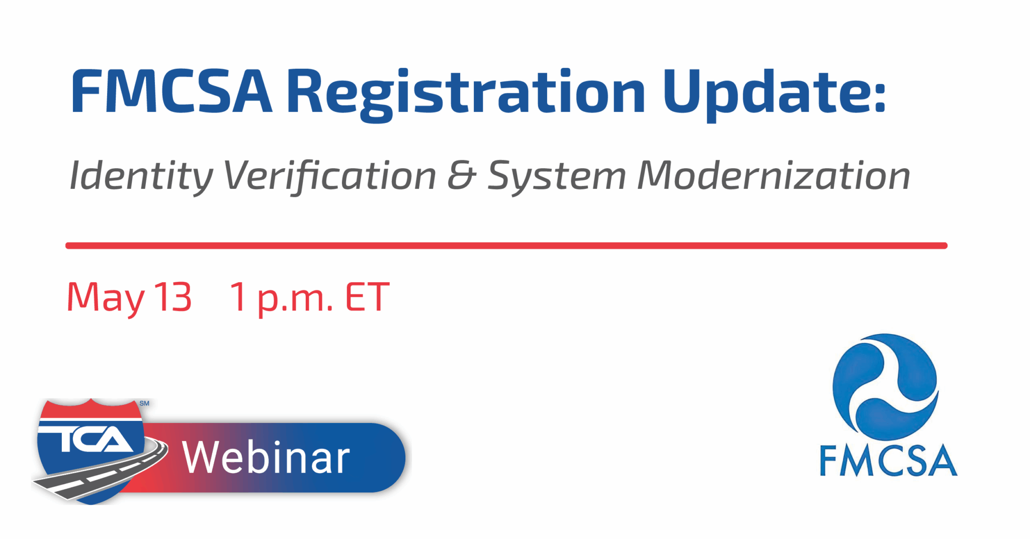 FMCSA Registration Update: Identity Verification & System Modernization ...