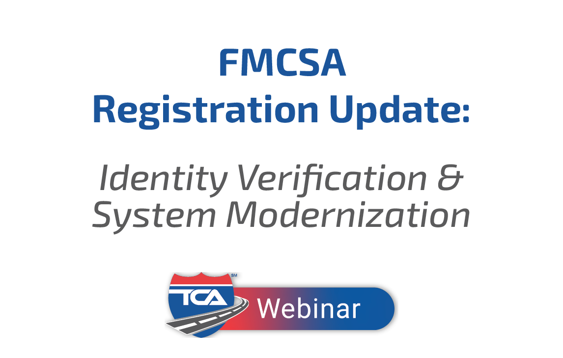 FMCSA Registration Update: Identity Verification & System Modernization ...